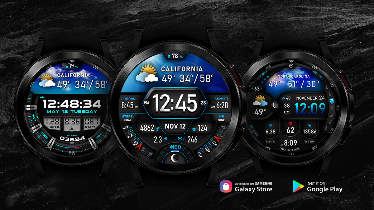 Best Watch Face | MULTI TIME | Persona Watch Face